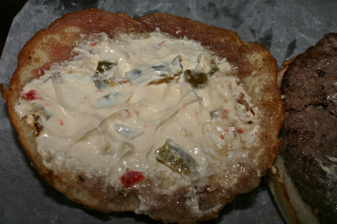 My Brothers Bar jalapeno cream cheese burger Feb 2010 – Beth Partin ...