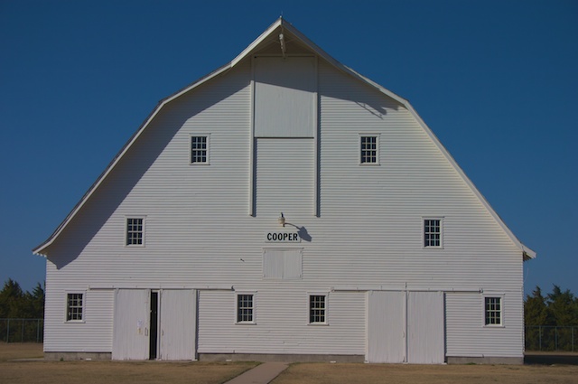 Prairie Museum of Arts and Culture, Cooper Barn front, Colby, KS, 2010 ...