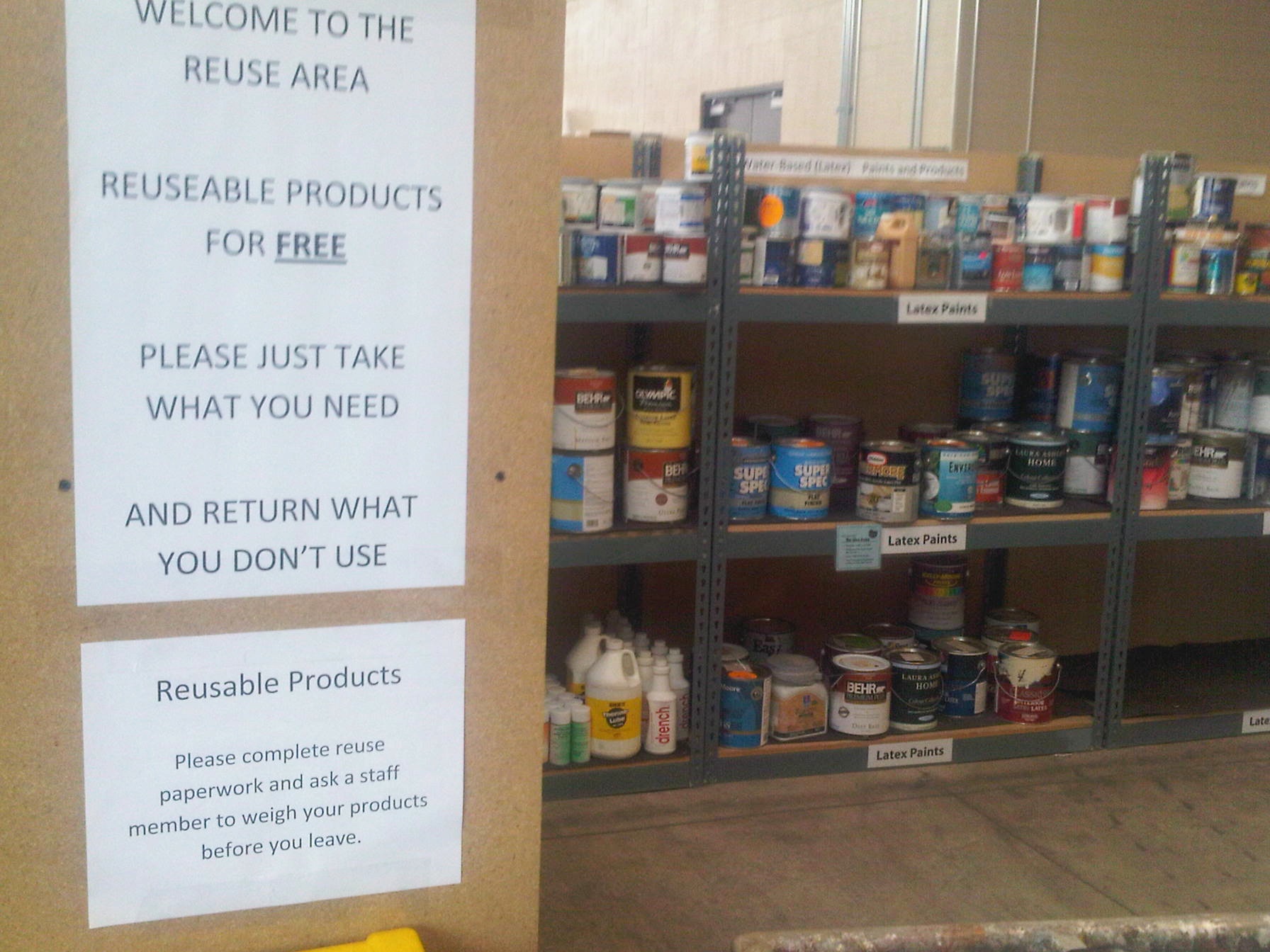 Hazardous Waste reusables – Beth Partin: Restore and Explore