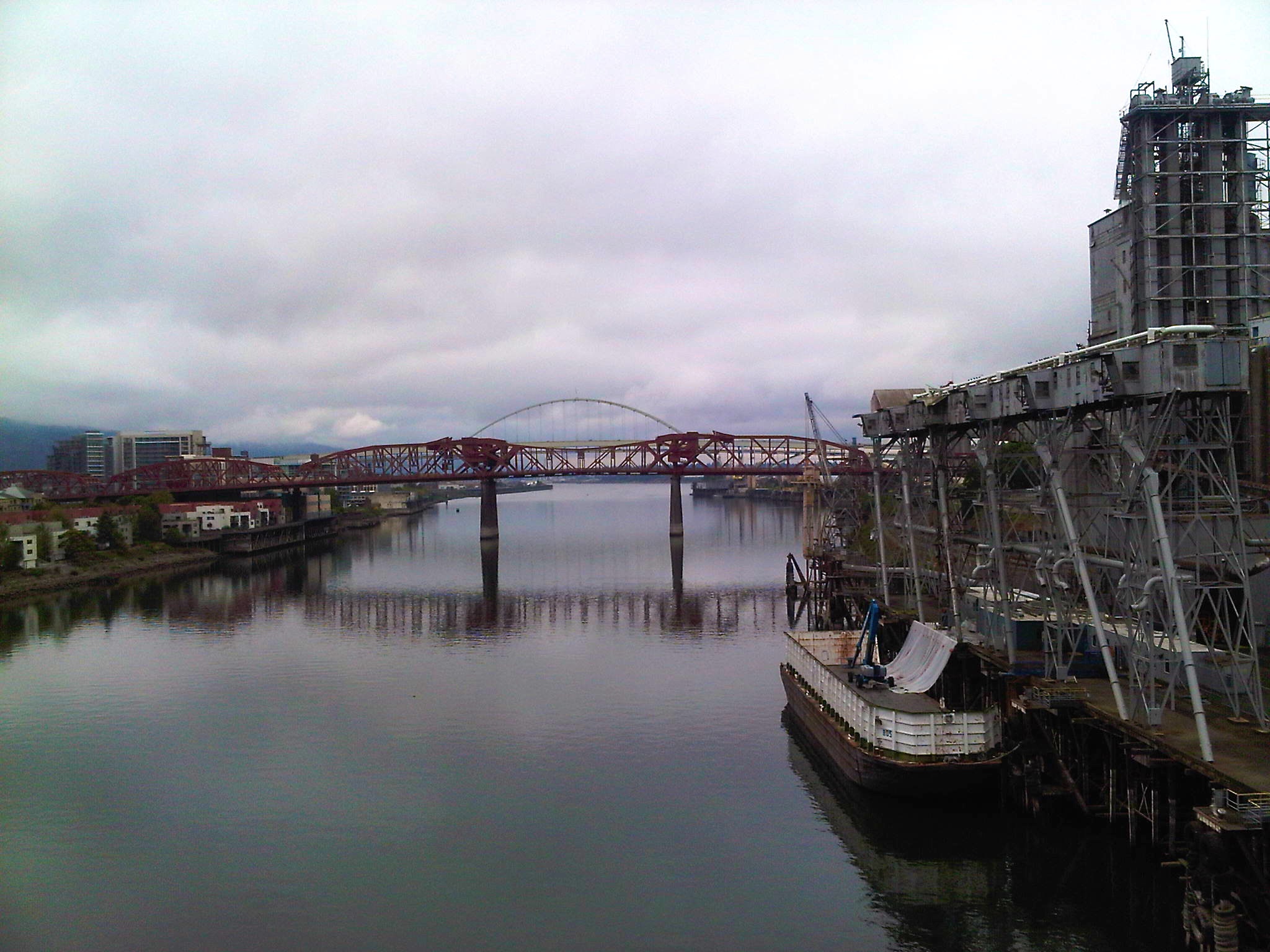 Steel Bridge 4 view of Broadway Bridge Portland Oct 2011 – Beth Partin ...