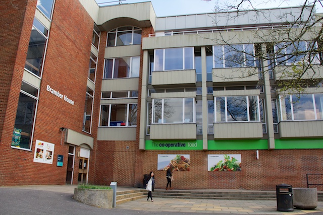 Bramber House close-up, University of Sussex, UK, April 2014 – Beth ...