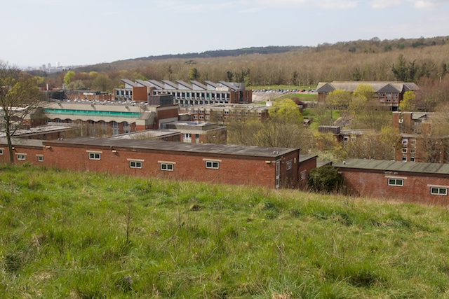 East Slope overlooking Bramber House and Jubilee Building and Brighton ...